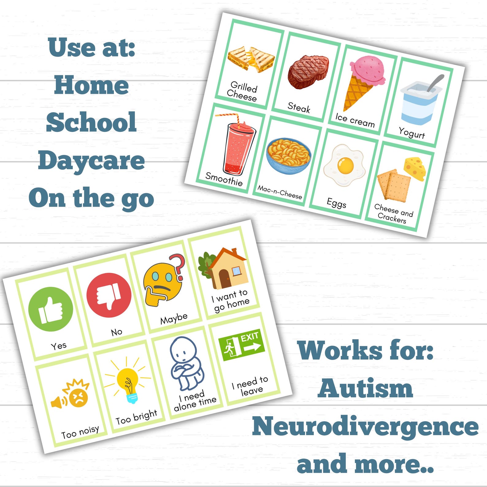 Communication Cards | Autism Communication | 136 Printable Autism ...