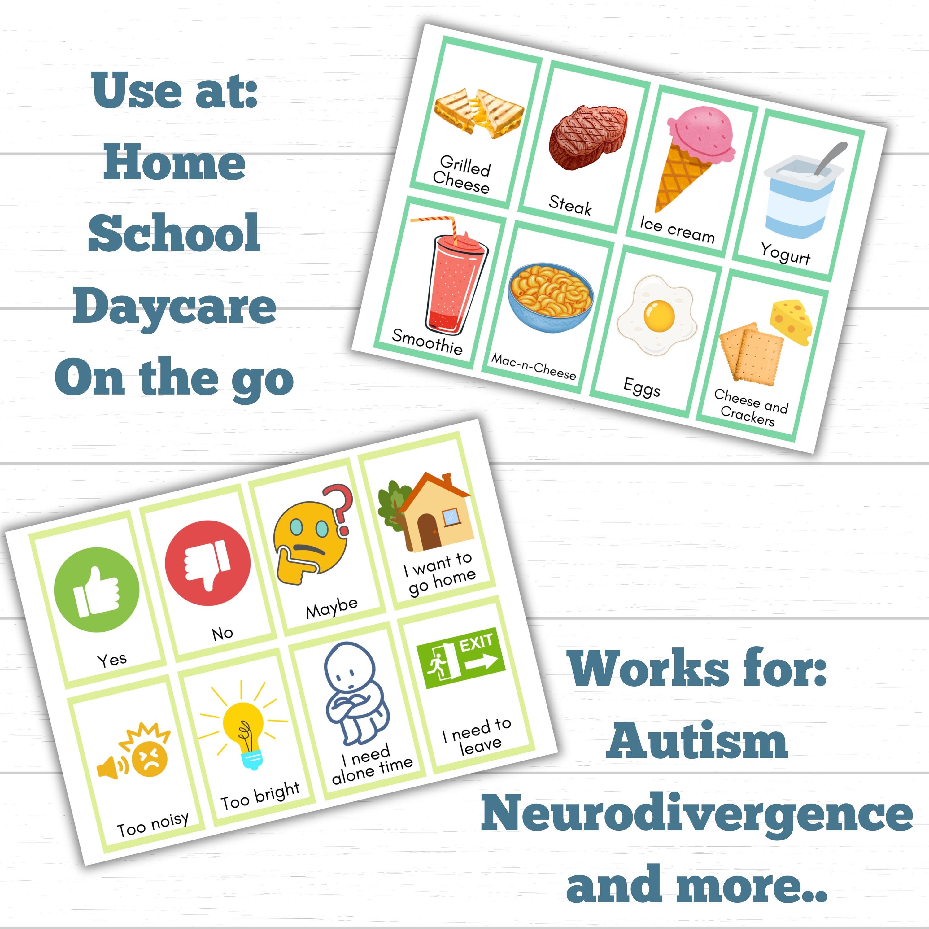 Communication Cards | Autism Communication | 136 Printable Autism ...