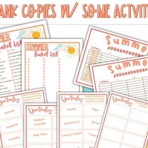 Summer Games | Printable Summer Game Bundle | Summer Games Kids Adults ...