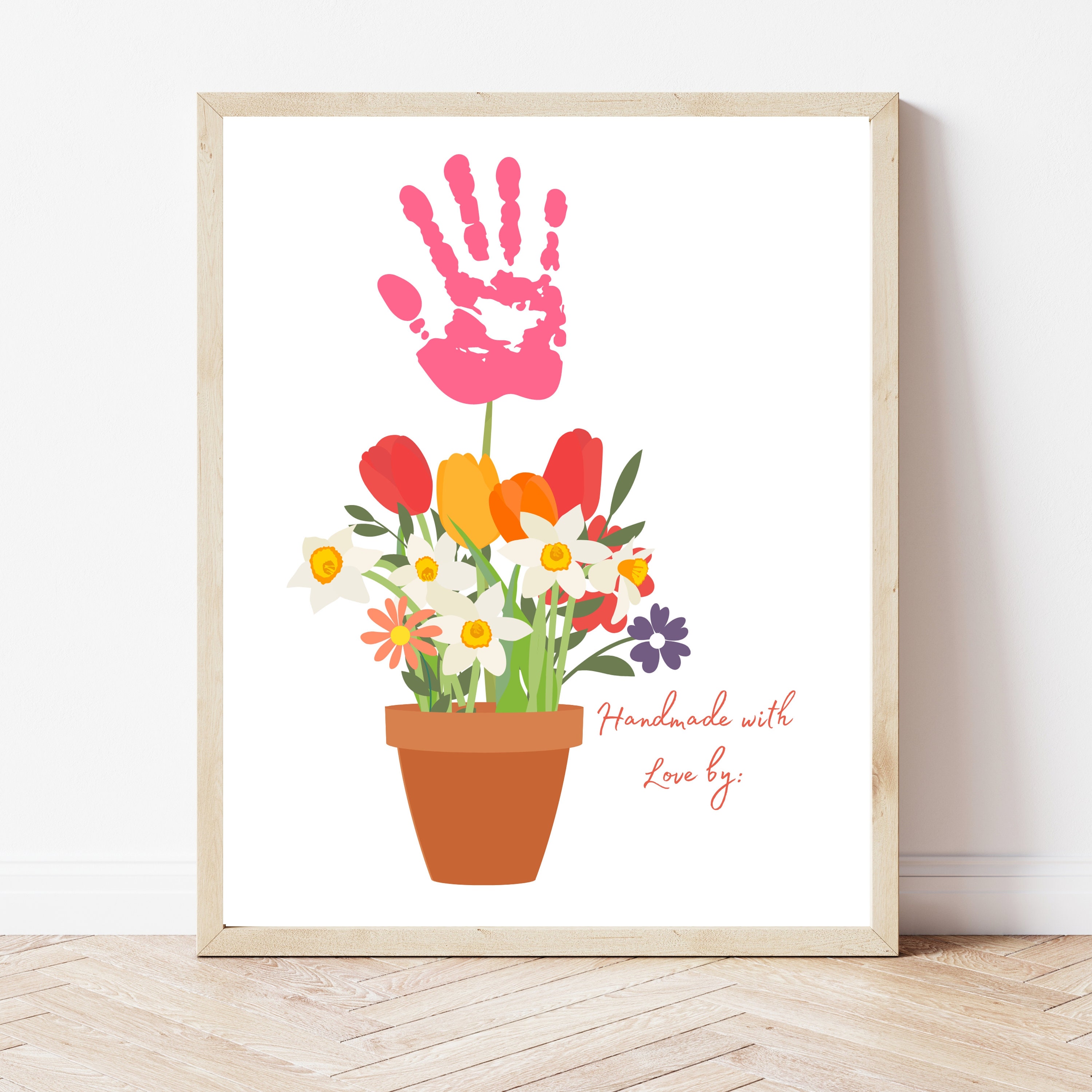 Mothers Day Handprint Handprint Art Handprint Craft Mothers Day ...