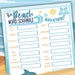 Beach Word Scramble Set Printable Summer Word Scramble Kid Teen Summer ...