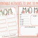Mother's Day Activity | Printable Mother's Day Gift | All About Mom ...