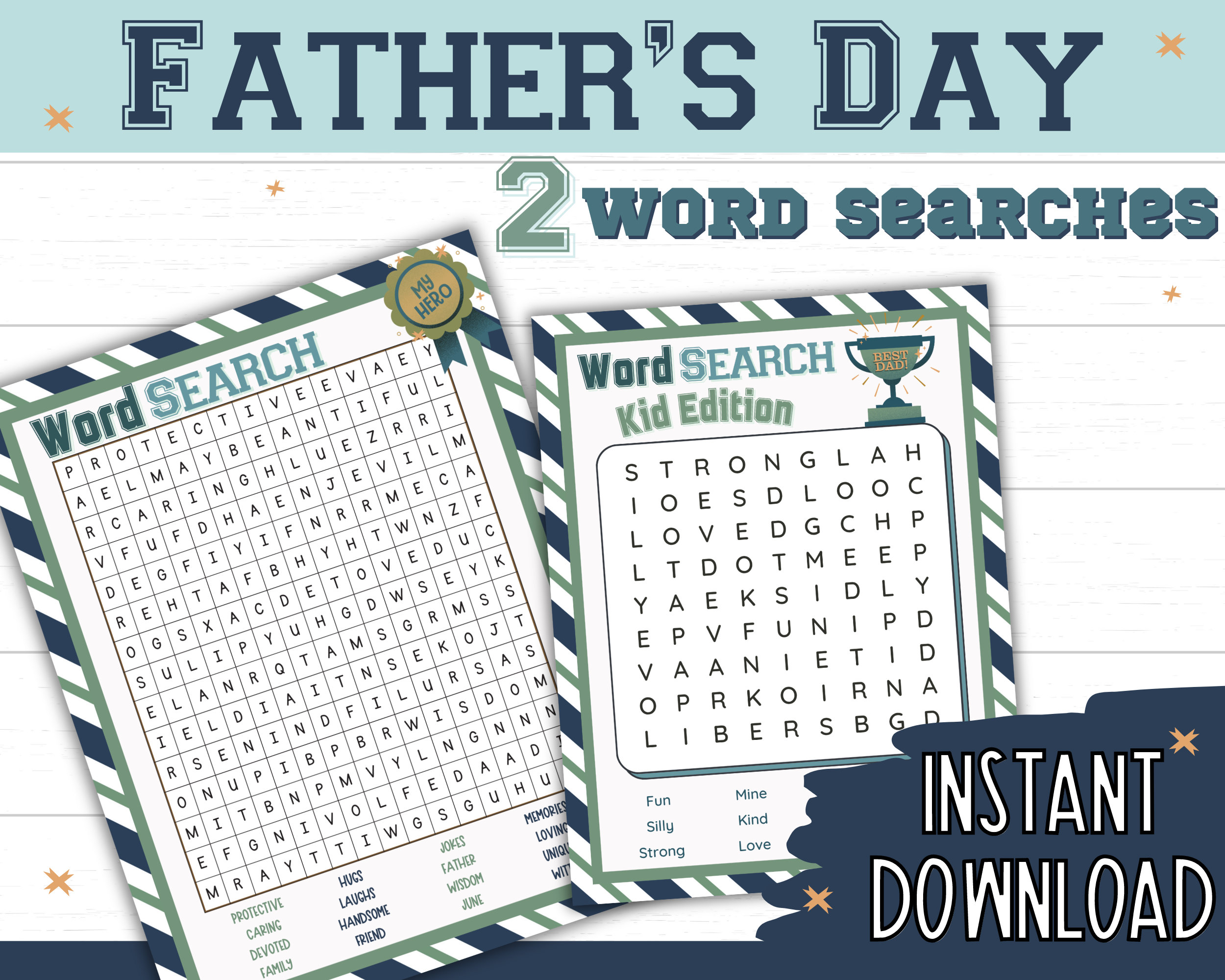 Father's Day Games | Printable Fathers Day Games | Word Search | Word ...