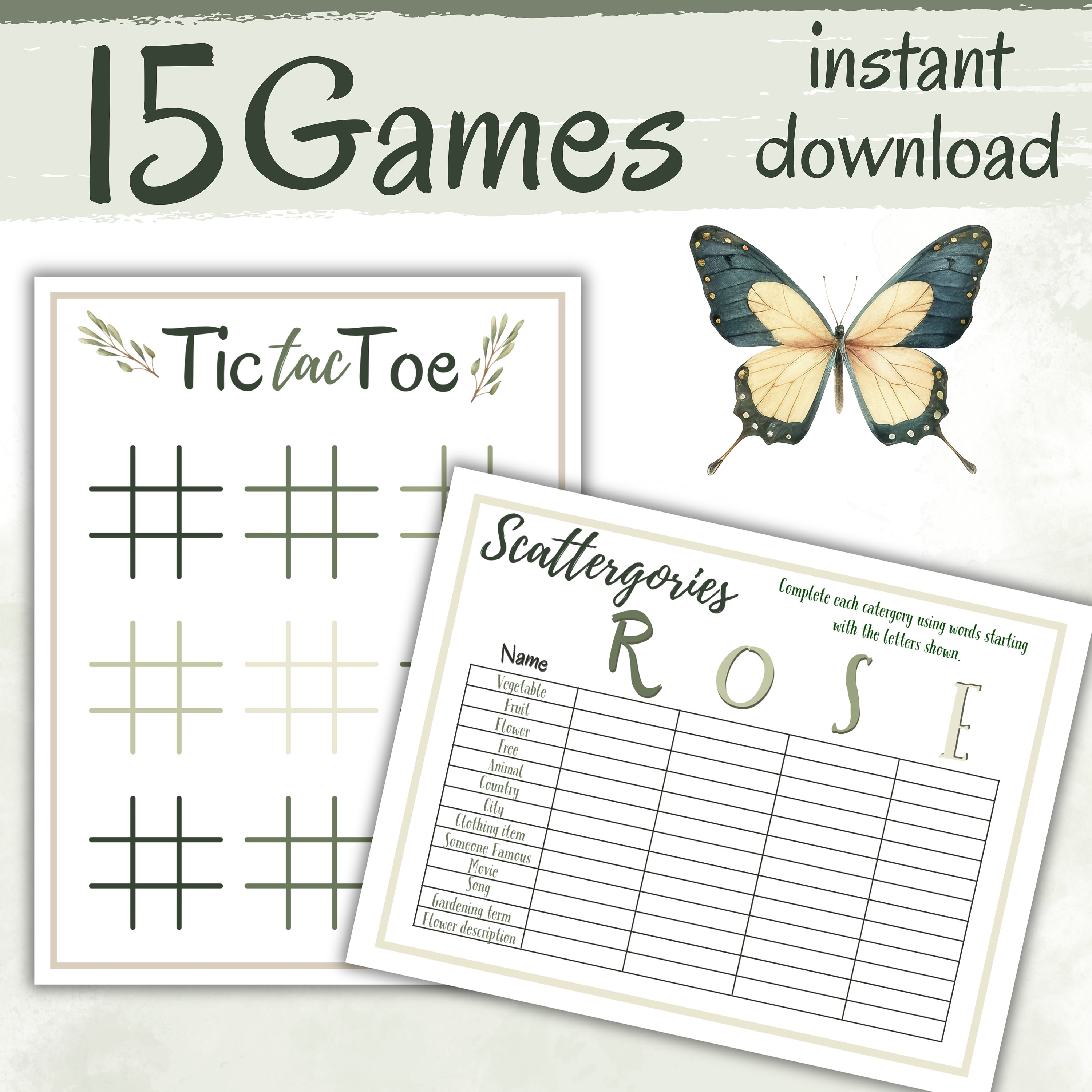 Garden Party Games | Spring Games | Garden Club | Gardeners Games ...
