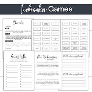 Team Building Games | Icebreaker Game | Team Building Game Set | 35 ...
