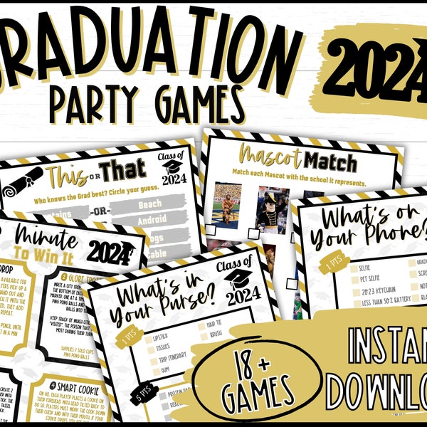 Graduation Games - Etsy