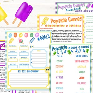 Kids Summer Activity Set | Kids Summer Games | Kid's Summer | Summer ...