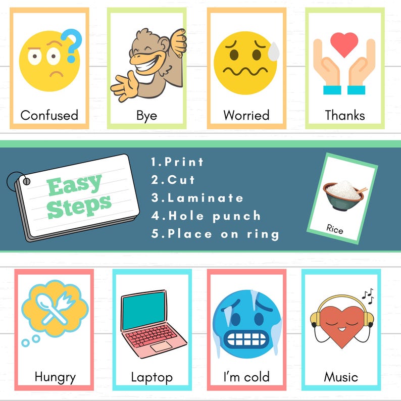 Communication Cards | Autism Communication | 136 Printable Autism ...
