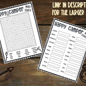 Camp Games, Camp Activities, Printable Camping Games, Campfire Games ...