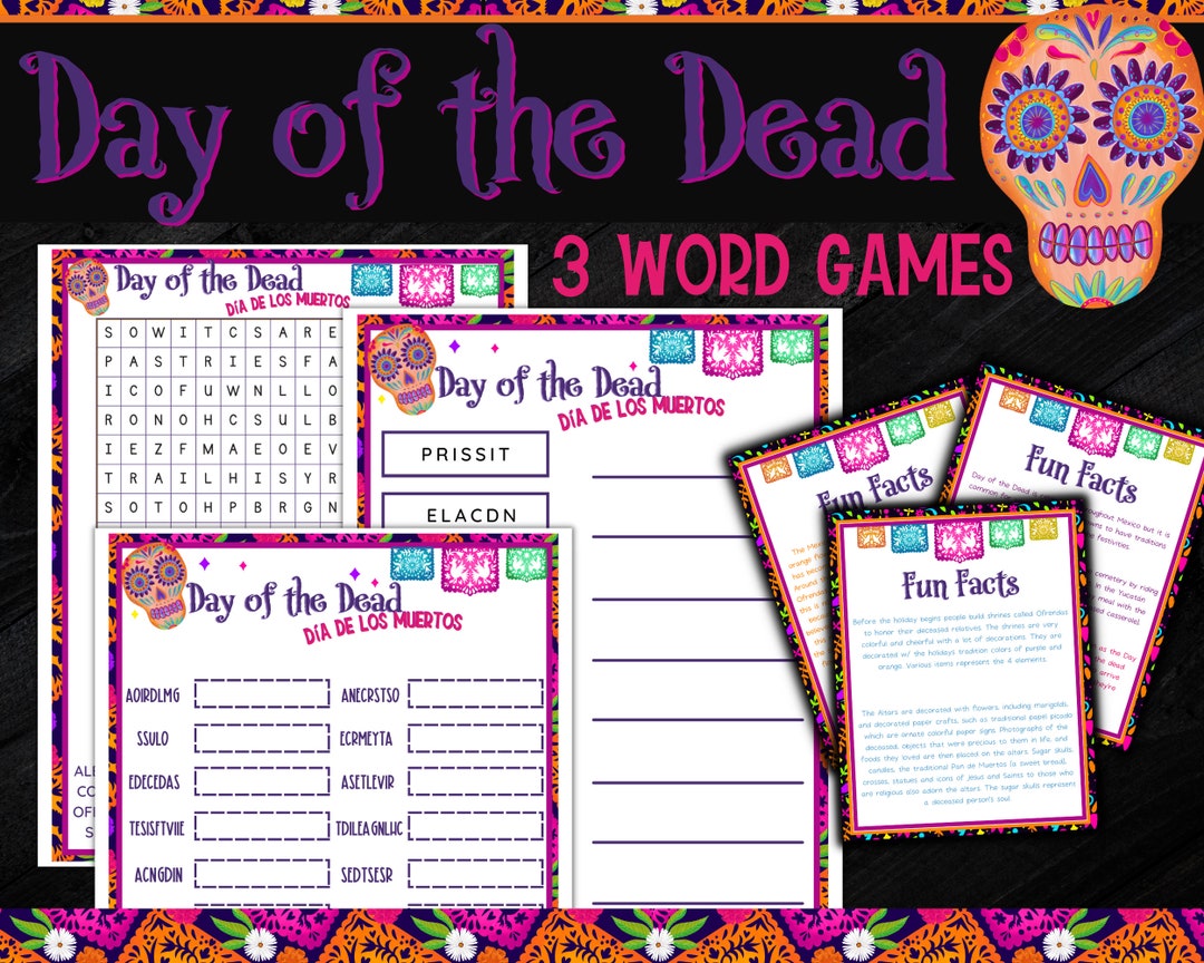 Day of the Dead Games | Día De Los Muertos | Day of the Dead Games ...