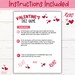 Valentines Dice Game | Valentine's Day Dice Activity | Two Printable ...