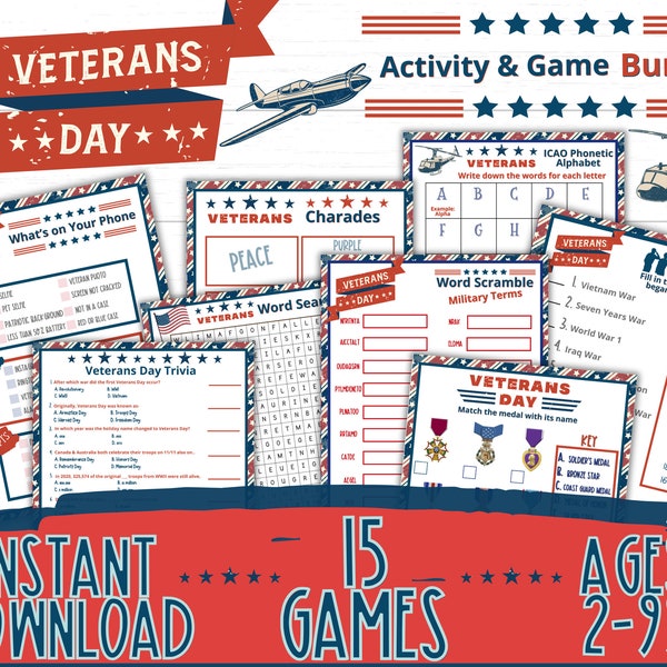 Patriotic Game - Etsy