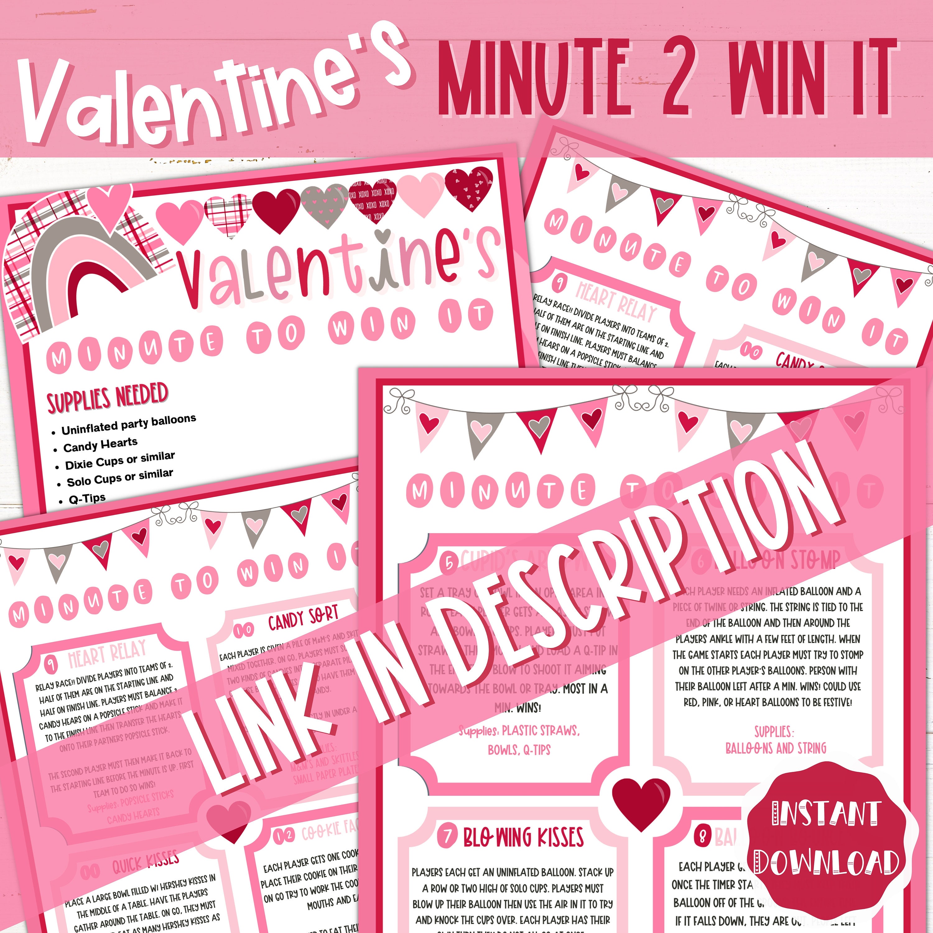 Valentines Dice Game | Valentine's Day Dice Activity | Two Printable ...