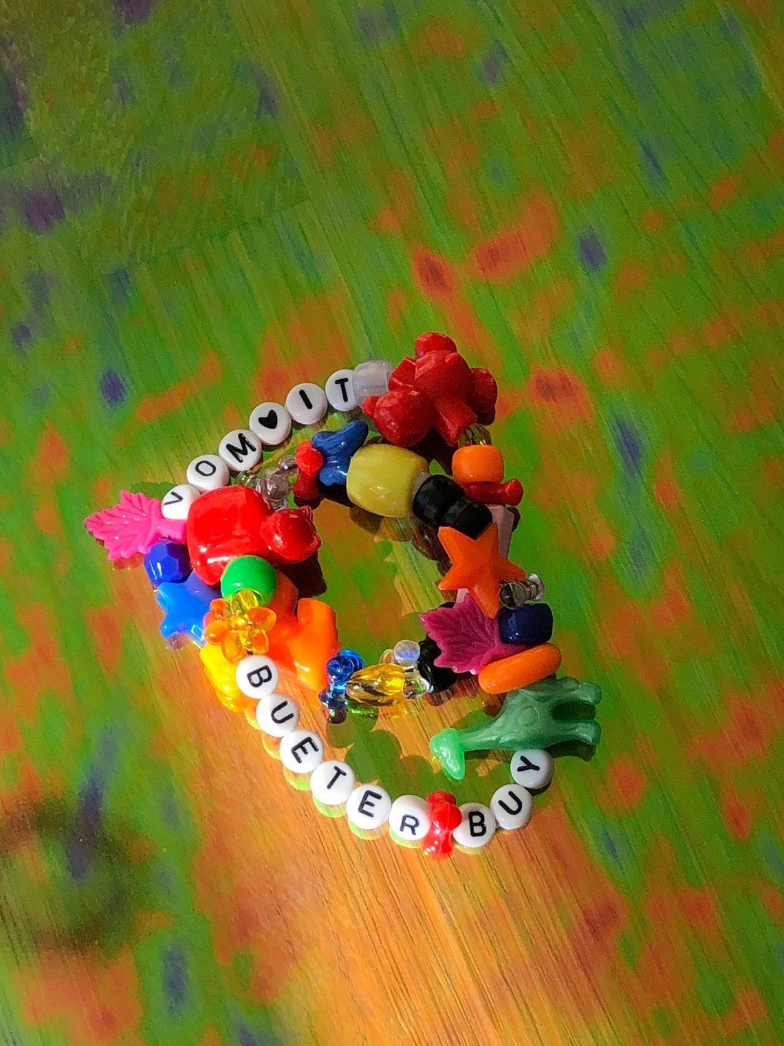 Random Ugly Bracelet: the ultimate post post modern jewelry | Etsy