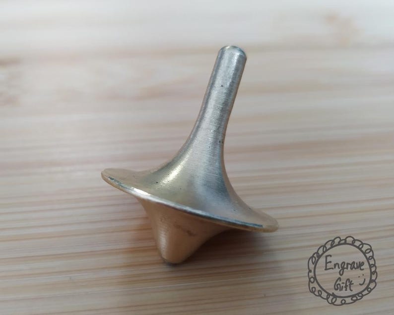 Handmade Brass Gyroscope – Spinning Desk Toy – Stress Relief Gift Toy ...