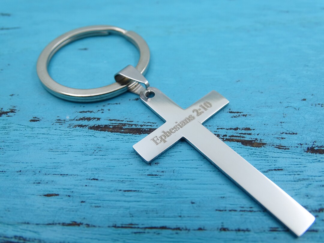 Handwritten Bible Key Chain Personalized Signature Drawing Replica ...