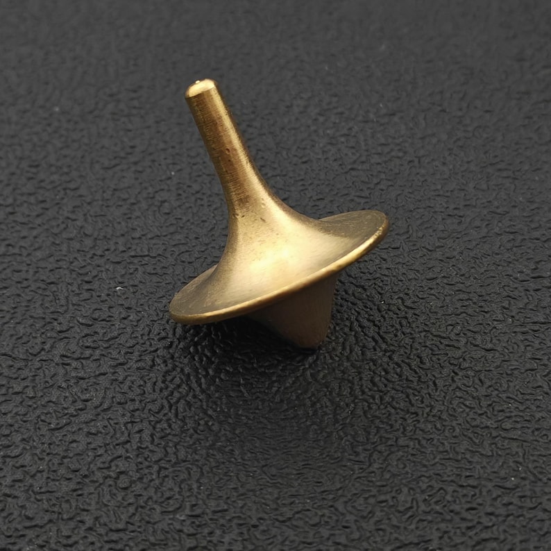 Handmade Brass Gyroscope – Spinning Desk Toy – Stress Relief Gift Toy ...