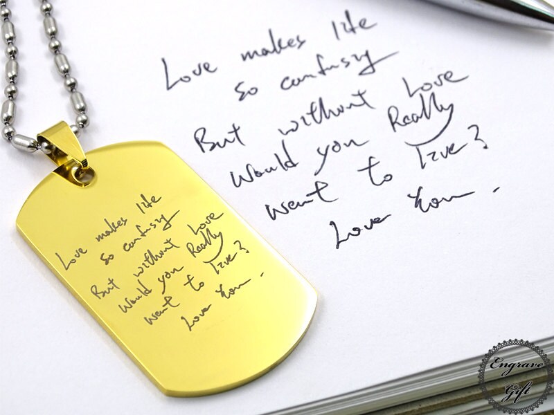 Personalized Custom Your Handwriting Custom Handwritten | Etsy