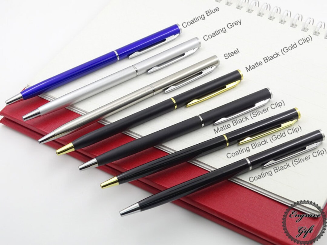 Personalized Custom Laser Engrave Gift Metal Pen Custom - Etsy