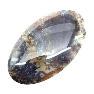 Purple Mexican Moss Agate Cabochon 61 X 36 X 6 Mm - Etsy