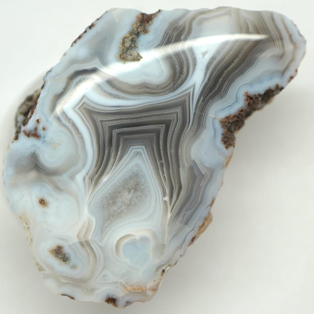Arizona Banded Agate Specimen From Gila Bend Mountains Arizona 4th of ...