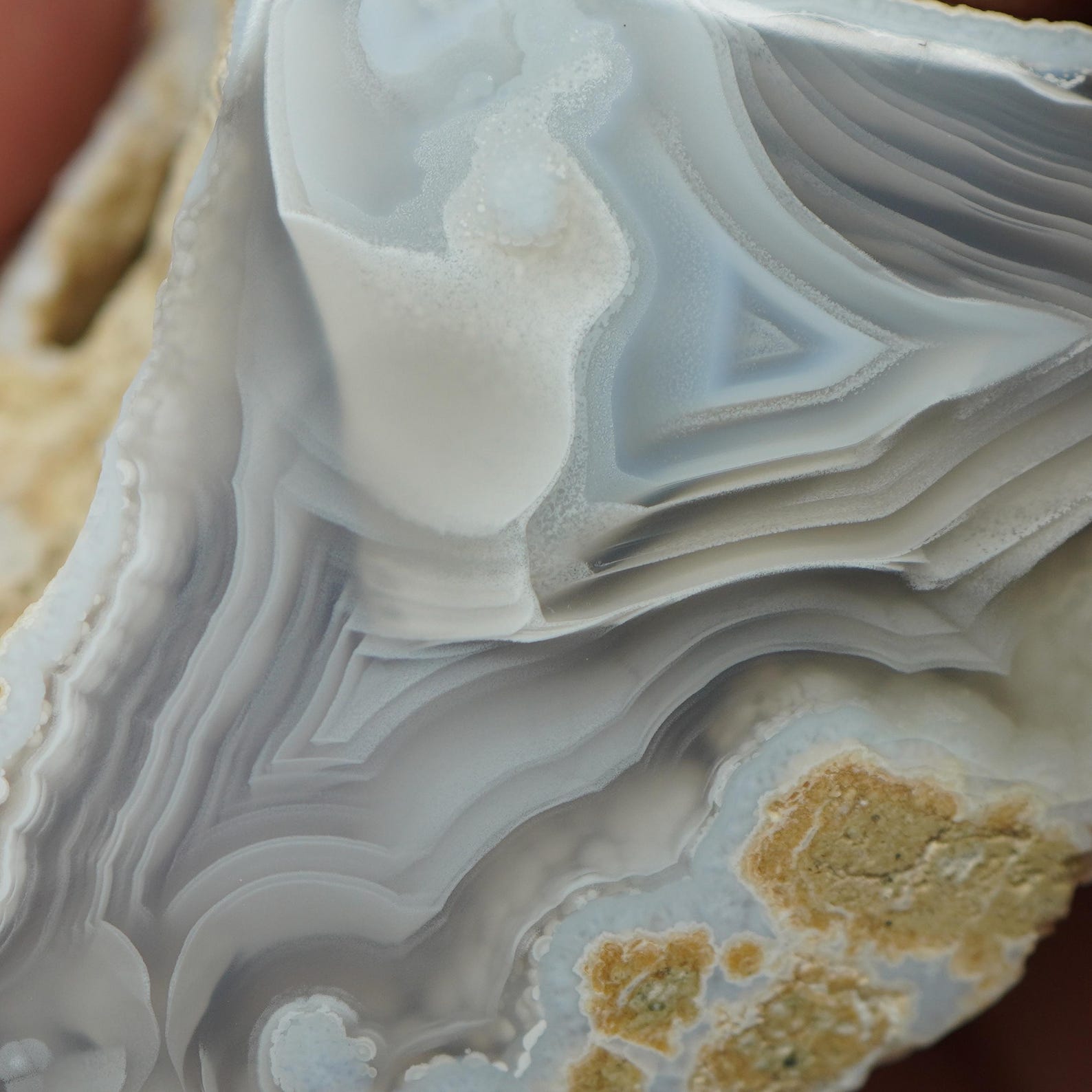 Banded Agate Specimen From Mexico - Etsy
