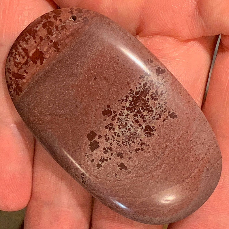 Apache Dendritic Rhyolite Cabochon 59 X 35 X 7 Mm From New - Etsy