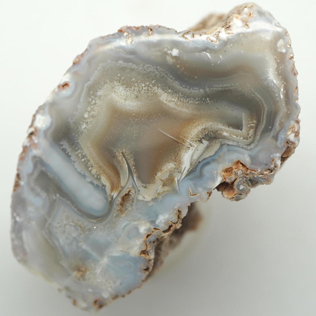 Arizona Banded Tube Agate Specimen From Gila Bend Mountains Arizona 4th ...