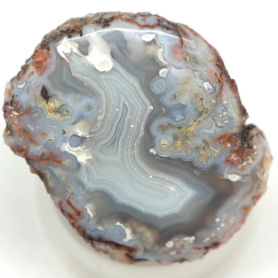 Arizona Banded Agate Specimen From Gila Bend Mountains Arizona 4th of ...