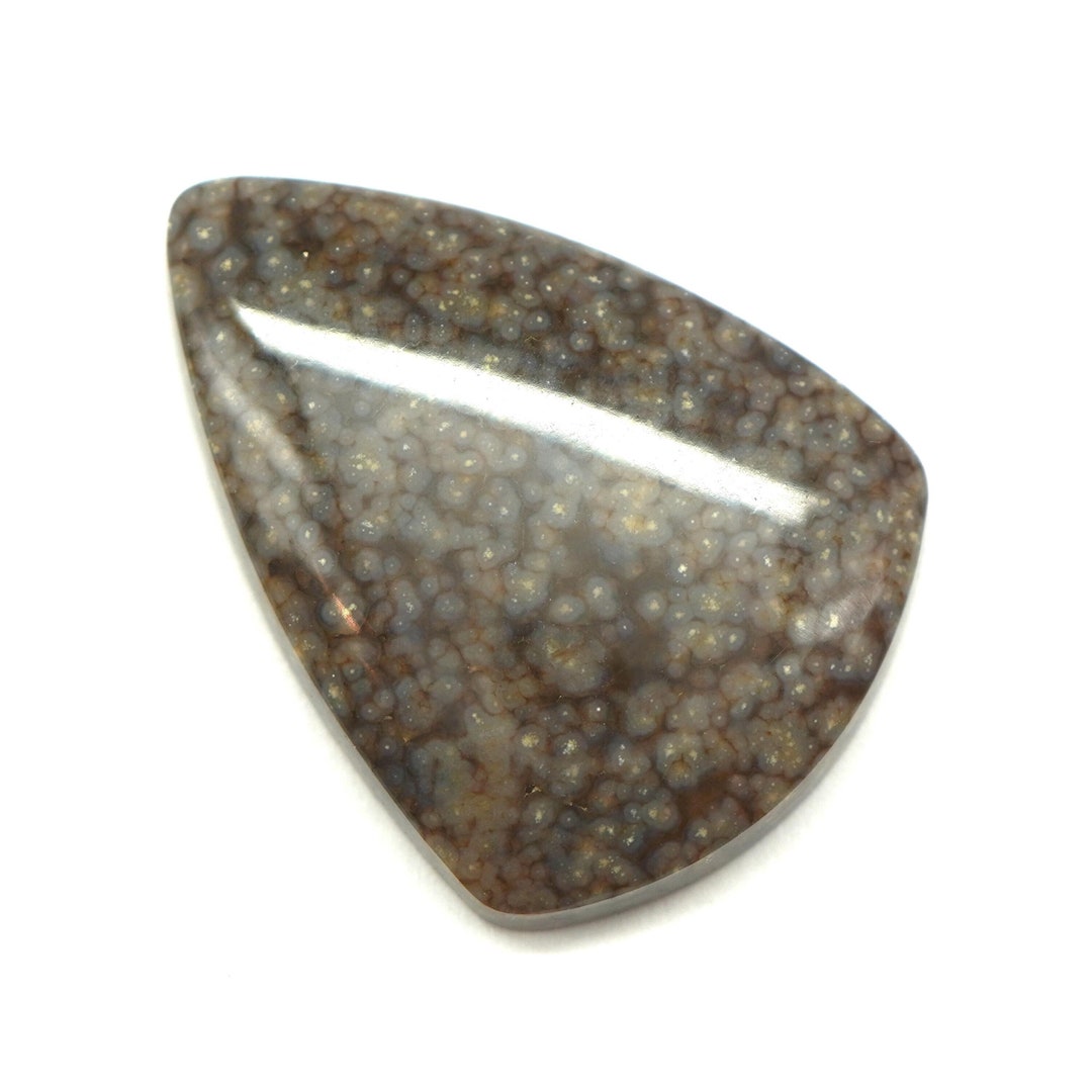 Purple Orbicular Botryoidal Agate Cabochon From Arizona Resembles Luna ...