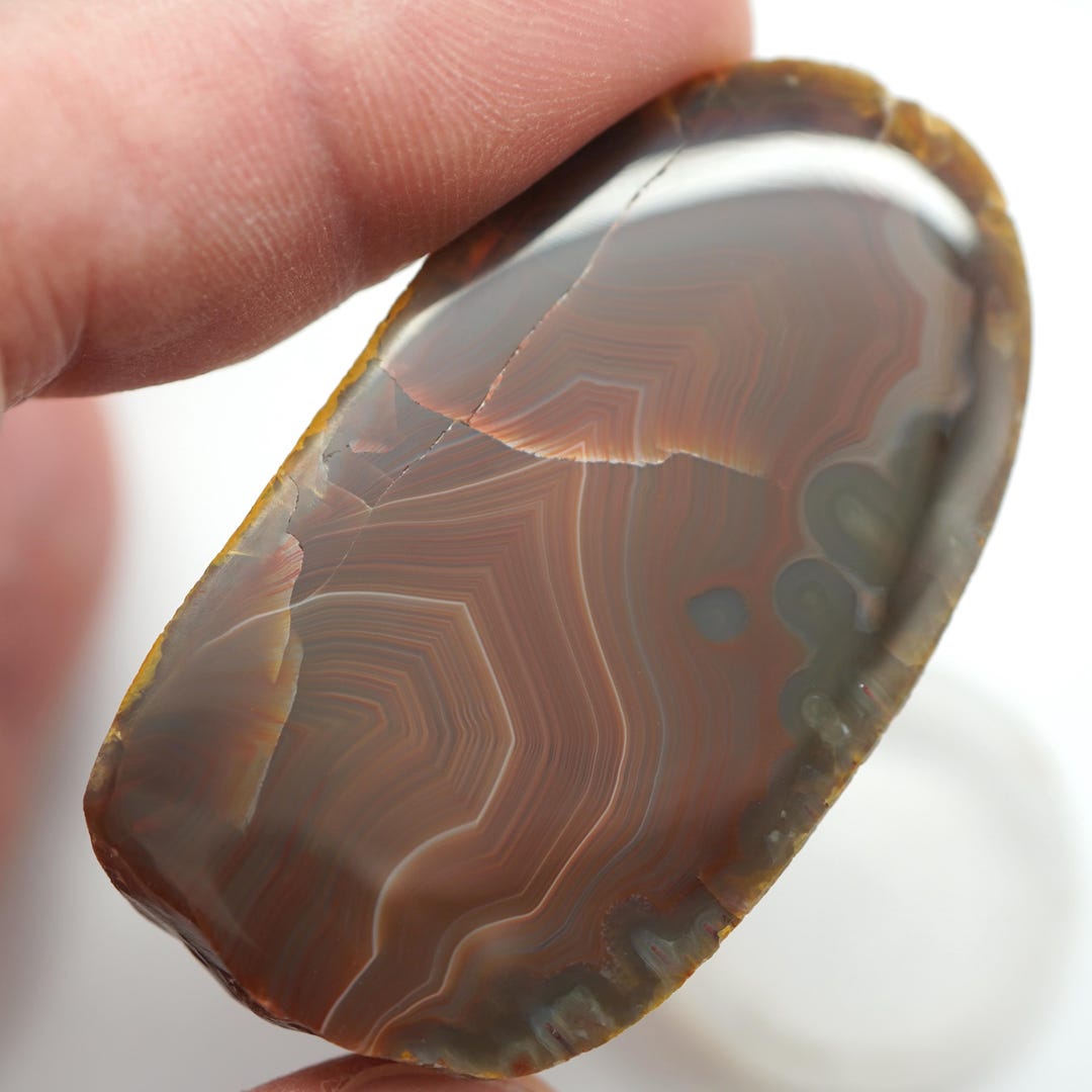 Banded Agate Specimen From Michigan (laker - Lake Superior Agate - LSA ...