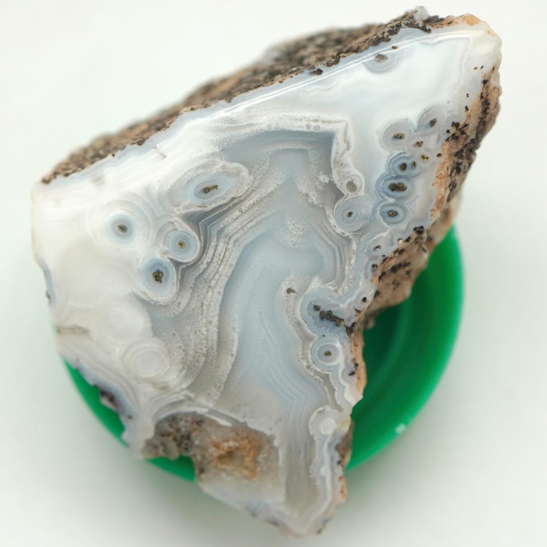 Arizona Banded Tube Agate Specimen From Gila Bend Mountains Arizona 4th ...