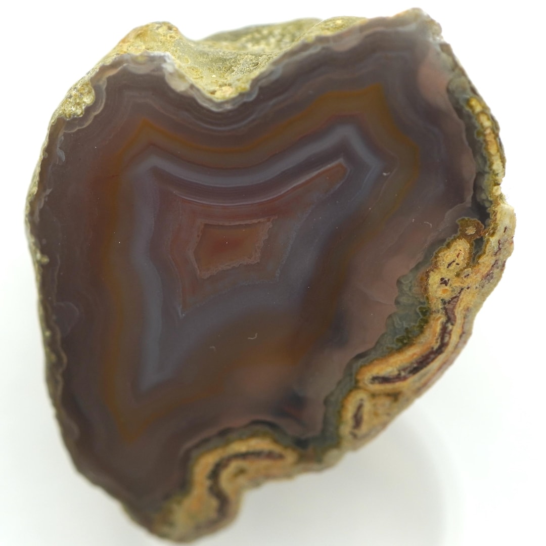 Banded Agate Specimen From Mexico - Etsy