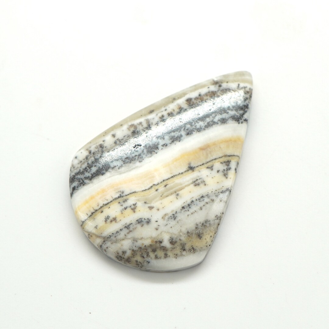 Calico Silver Lace Onyx Cabochon From Calico Mountains Outside of Yermo ...
