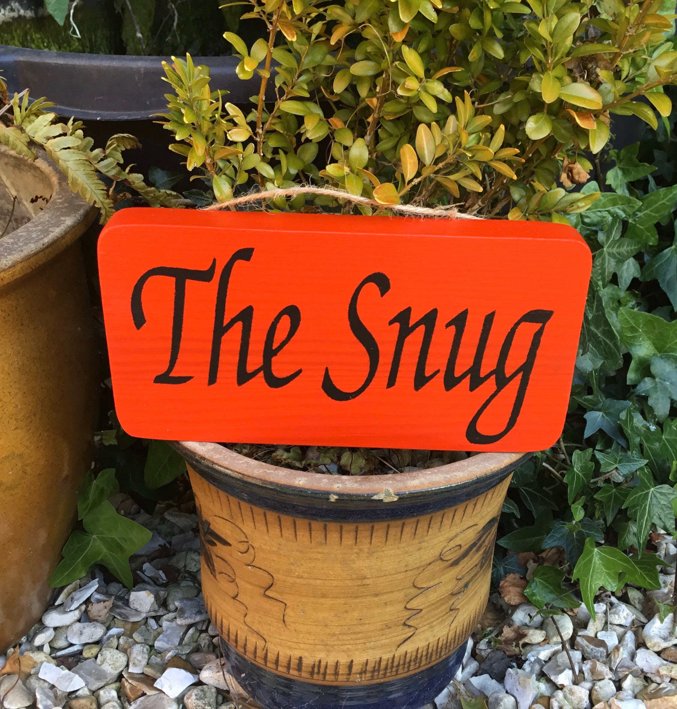 The Snug Wooden Sign Home Accessories Plaque Rustic Sign - Etsy UK