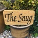 The Snug Wooden Sign Home Accessories Plaque Rustic Sign - Etsy UK