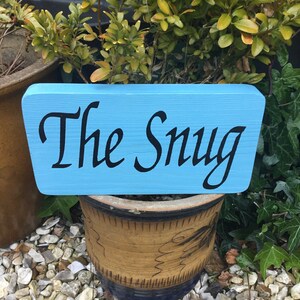 The Snug Wooden Sign Home Accessories Plaque Rustic Sign - Etsy UK