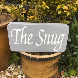 The Snug Wooden Sign Home Accessories Plaque Rustic Sign - Etsy UK