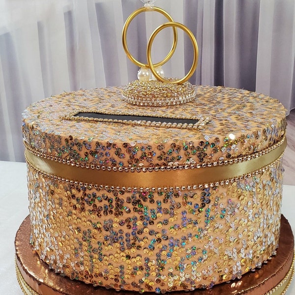 Bling Card Box - Etsy