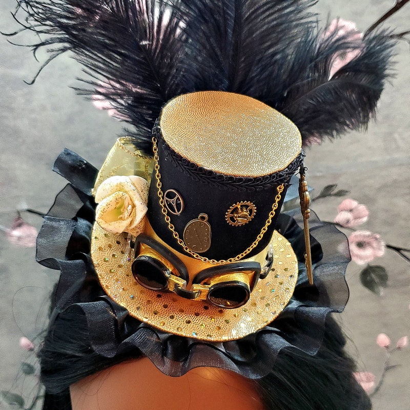 Steampunk Mini Hat - Etsy