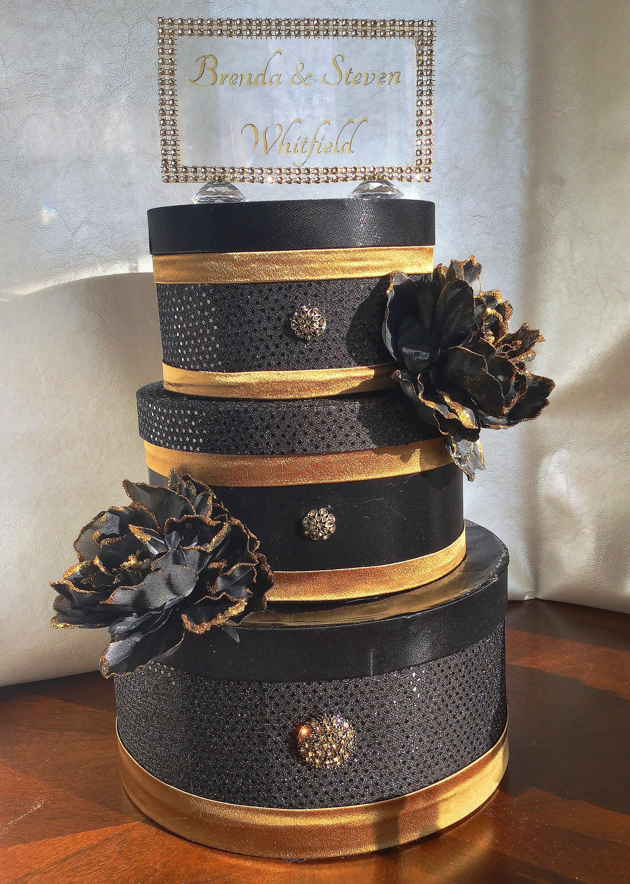 Tall Elegant Custom Wedding Card Box - Etsy