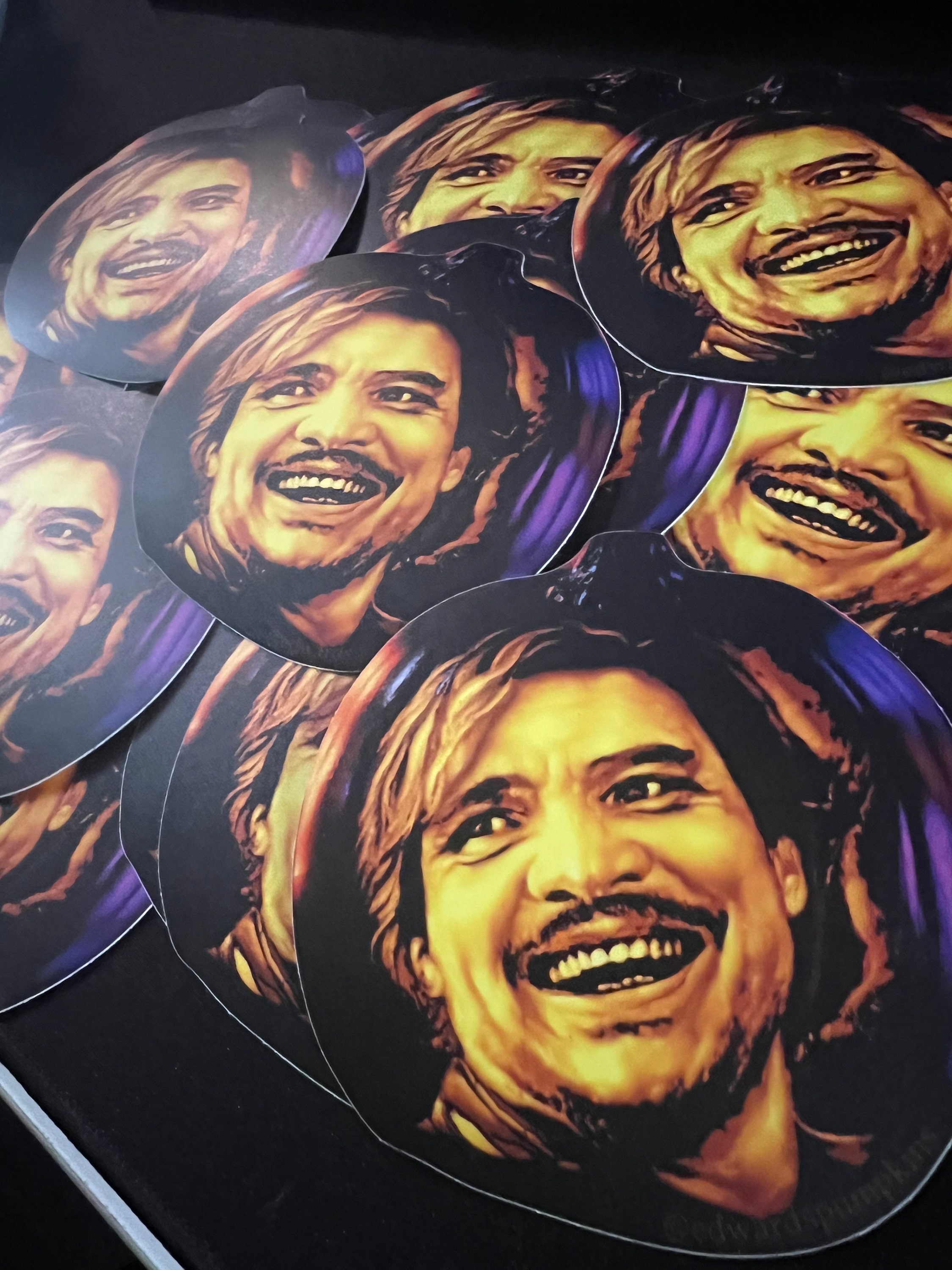 Pedro Pascal Pumpkin 4 Die Cut Vinyl Sticker - Etsy