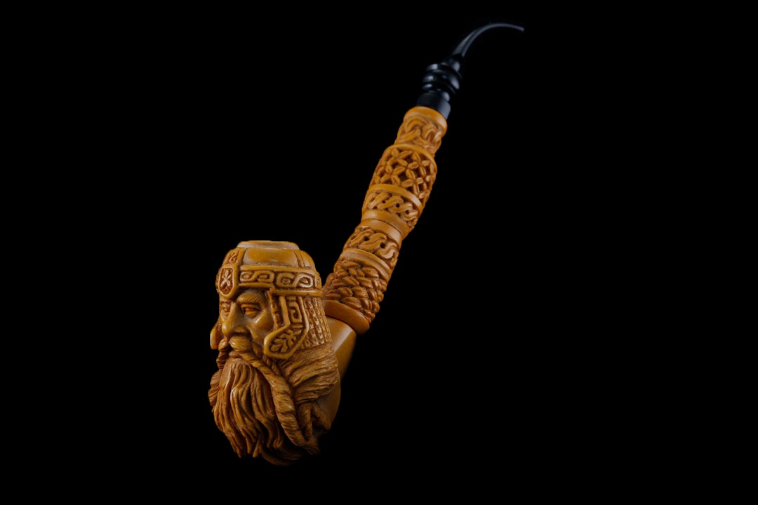 Gimli Lord of the Rings Meerschaum Pipe XXL Special Unique Carved ...