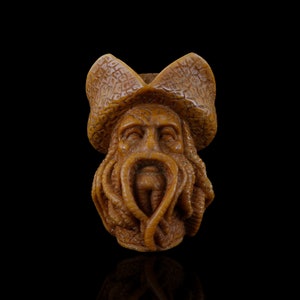 Davy Jones Block Meerschaum Pipe Hand Carved Smoking Tobacco Pfeife ...