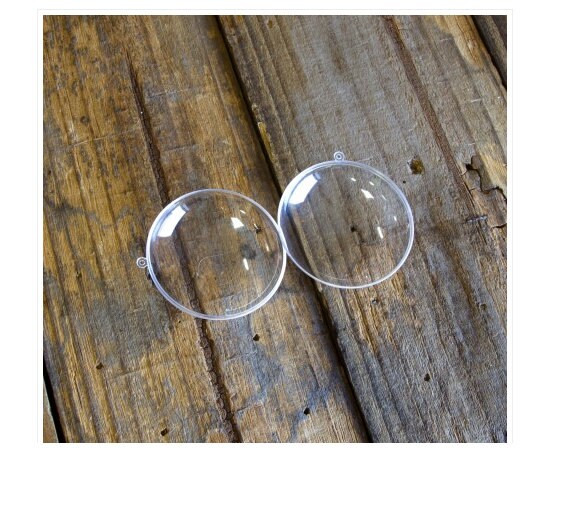 3D Disc Shaped Bath Bomb Mold Bath Fizzy Mold Plastic Clear 2.75 70mm ...