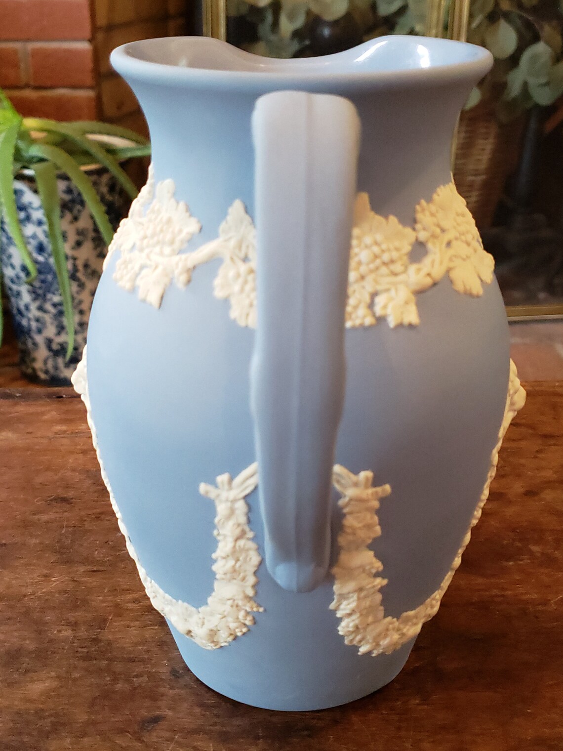 Vintage Dudson Hanley Jasperware Pitcher Lion Head - Etsy