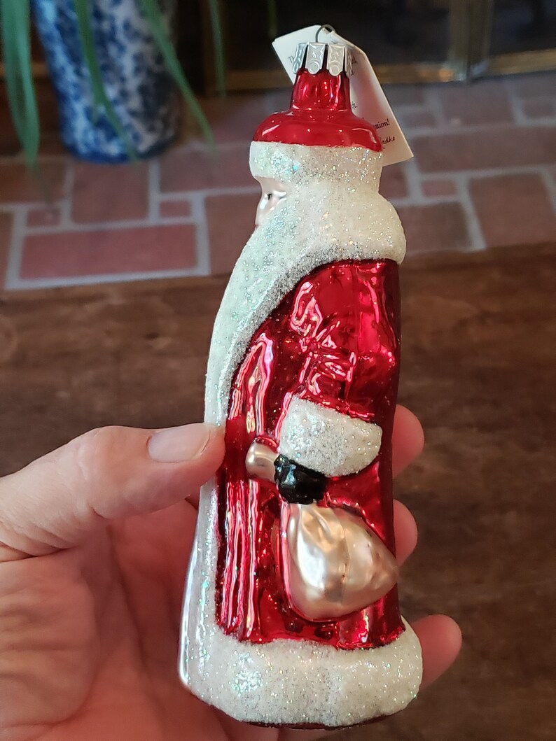 Vintage Christopher Radko Russian Santa Ornament - 1991 Christopher ...