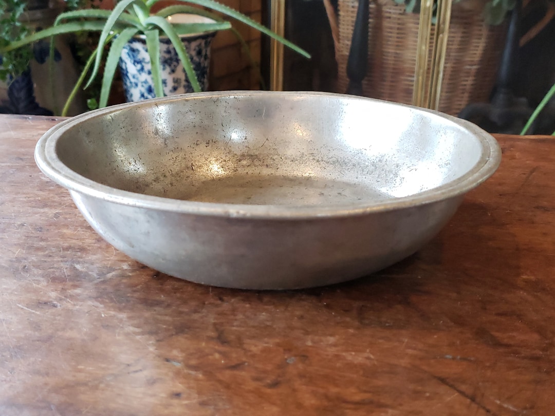 Antique Pewter Bowl Colonial Style Colonial Williamsburg Style - Etsy