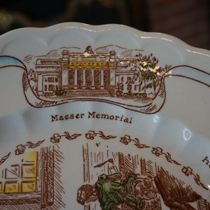 Vintage 1950 BYU Golden Jubilee Plate - BYU Diamond Jubilee 1875-1950 ...