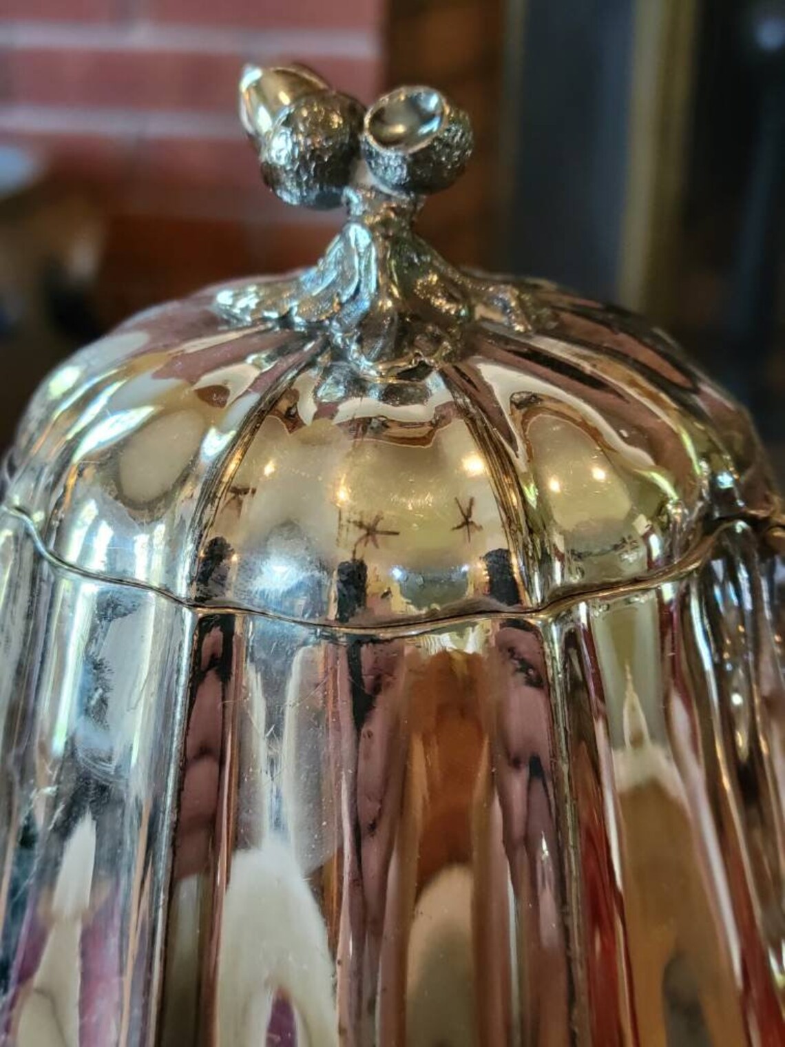 Antique Silverplate Teapot With Acorn Finial Victorian Silver - Etsy